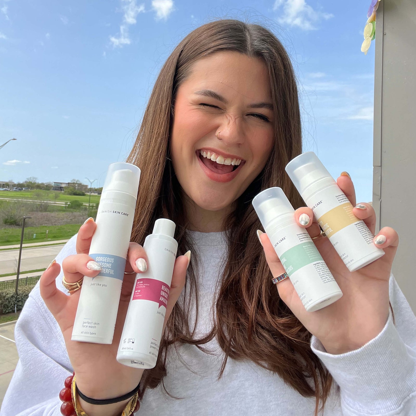 Hudplejesæt og hudplejeprodukter fra Danish Skin Care