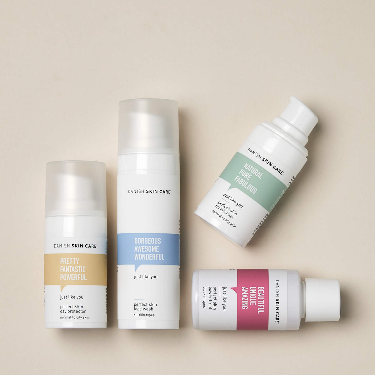 Prøvepakke fra Danish Skin Care - Prøvesæt og rejsesæt
